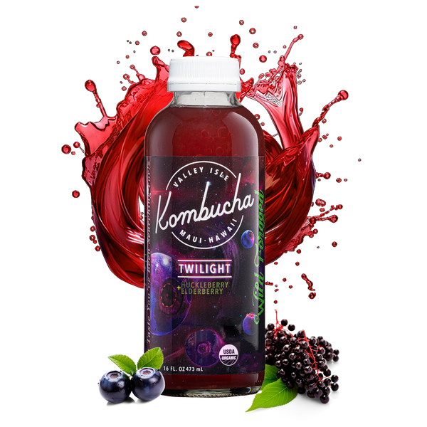 TWILIGHT RAW KOMBUCHA | Valley Isle Kombucha
